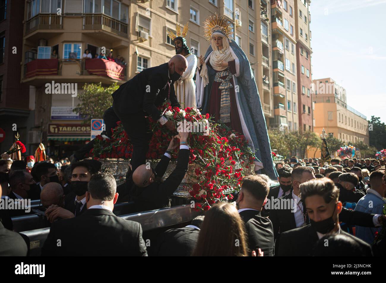 Virgin mary carrying processions hi-res stock photography and images ...