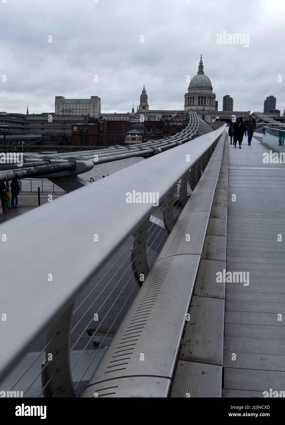 , St Paul's Cathedral is an iconic feature of the London skyline Stock ...