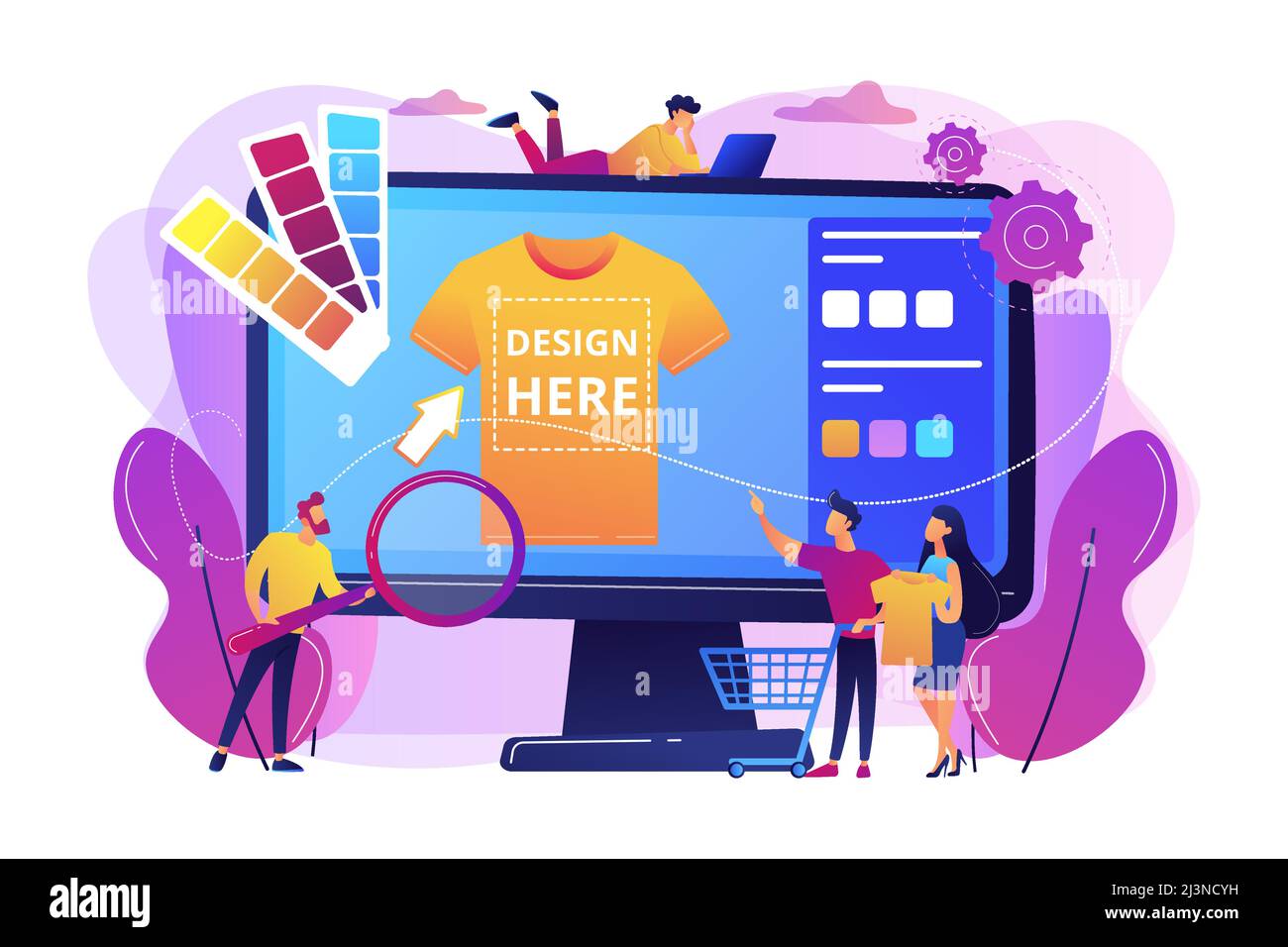 Merch vector vectors hi-res stock photography and images - Alamy