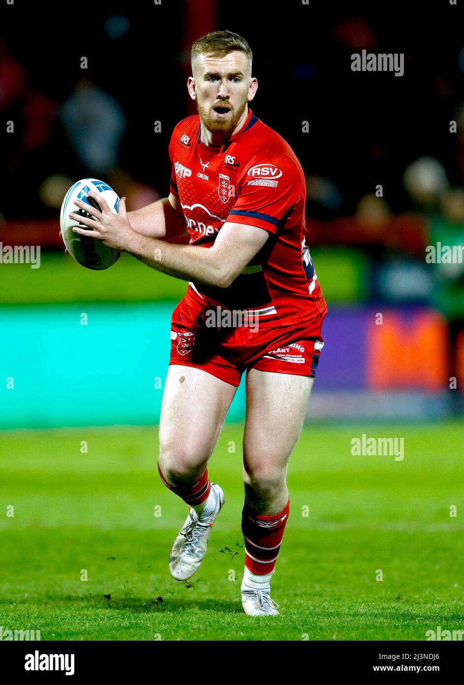 Hull KR's Rowan Milnes in action during the Betfred Challenge Cup ...