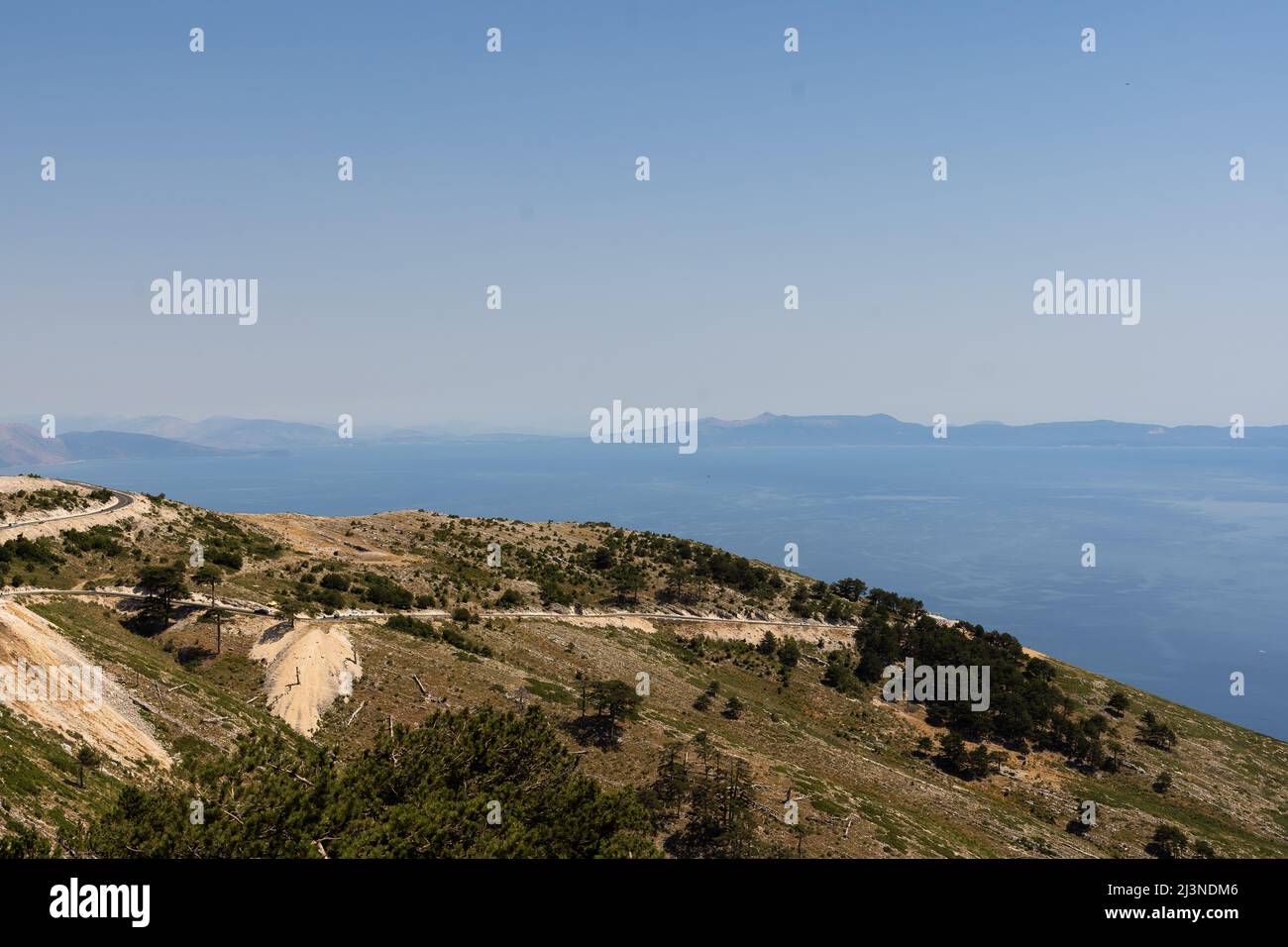 Llogara road hi-res stock photography and images - Alamy