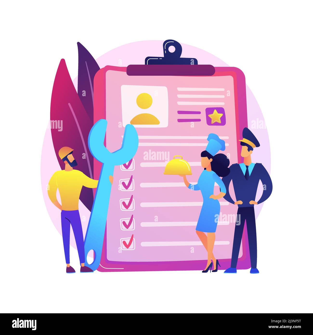 Different profession types. Policeman, firefighter and chef cartoon ...