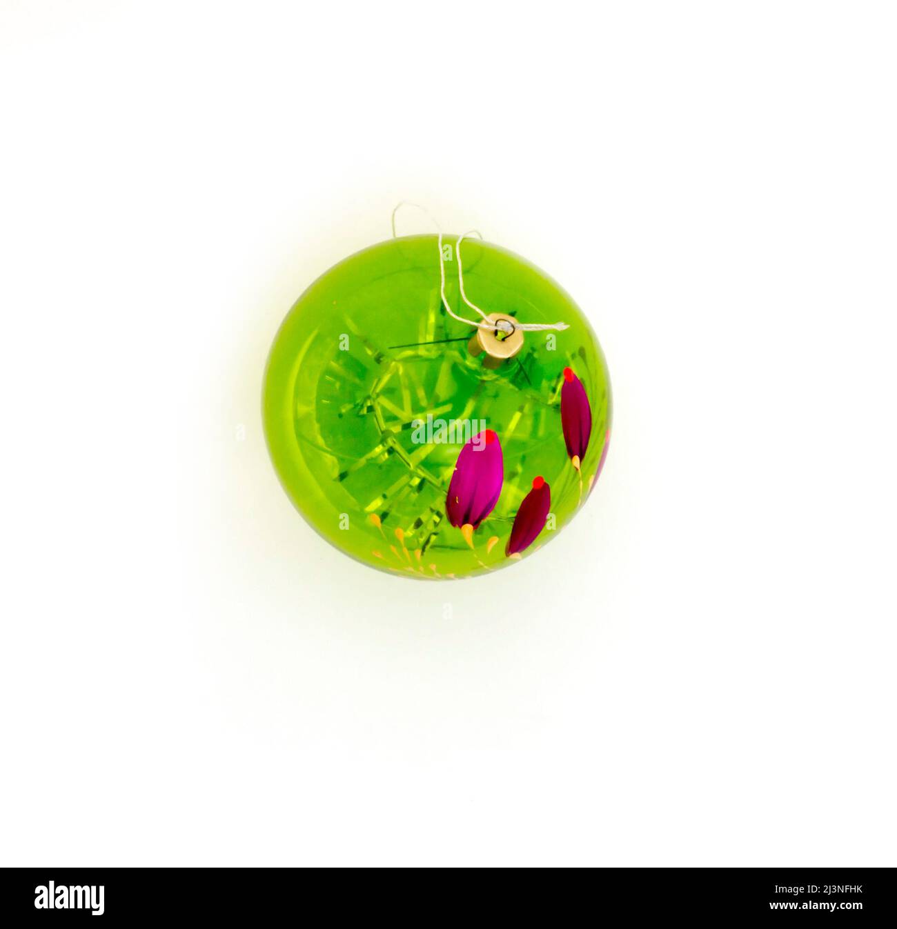 Christmas decorations, made in Soviet times, circa 1978. Soviet Union ...