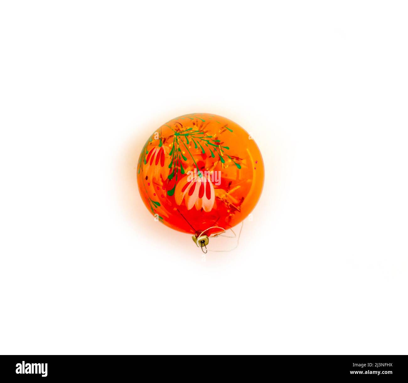 Christmas decorations, made in Soviet times, circa 1978. Soviet Union ...