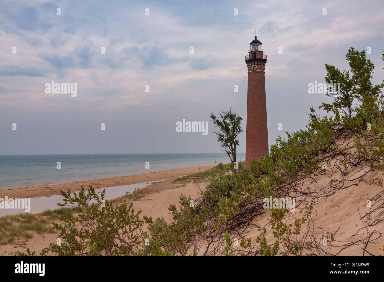 Little Sable Lighthouse Along Lake Michigan Stock Photo - Alamy