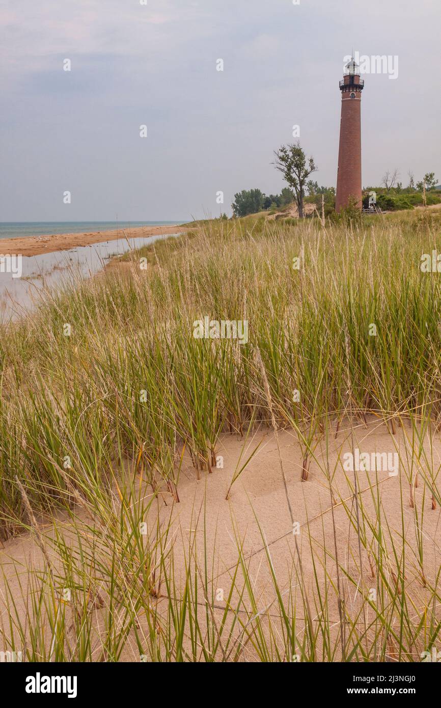 Little Sable Lighthouse Along Lake Michigan Stock Photo - Alamy