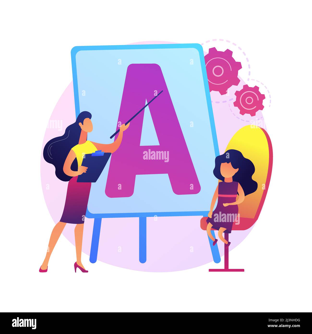 Developmental Screening abstract concept vector illustration. Child ... Developmental Screening abstract concept vector illustration. Child ...