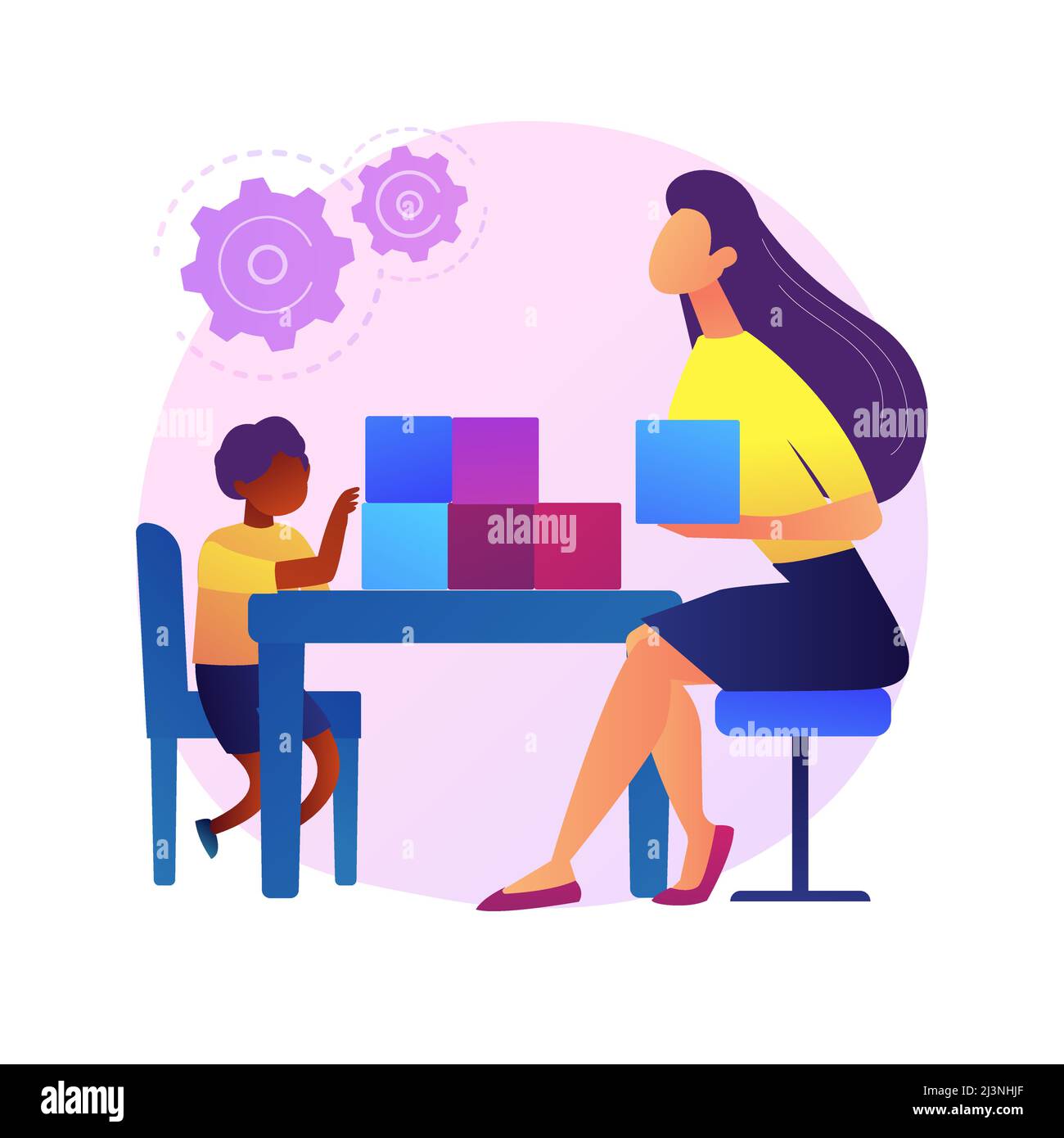Social-emotional development abstract concept vector illustration ... Social-emotional development abstract concept vector illustration ...