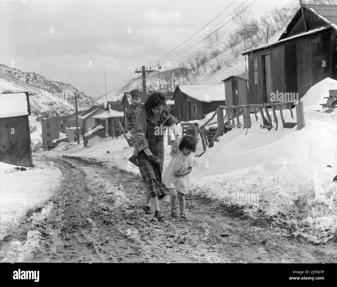 Utah coal mining town Black and White Stock Photos & Images - Alamy