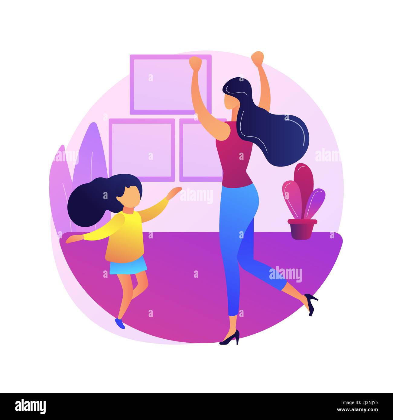 Home activity training online Cut Out Stock Images & Pictures - Alamy