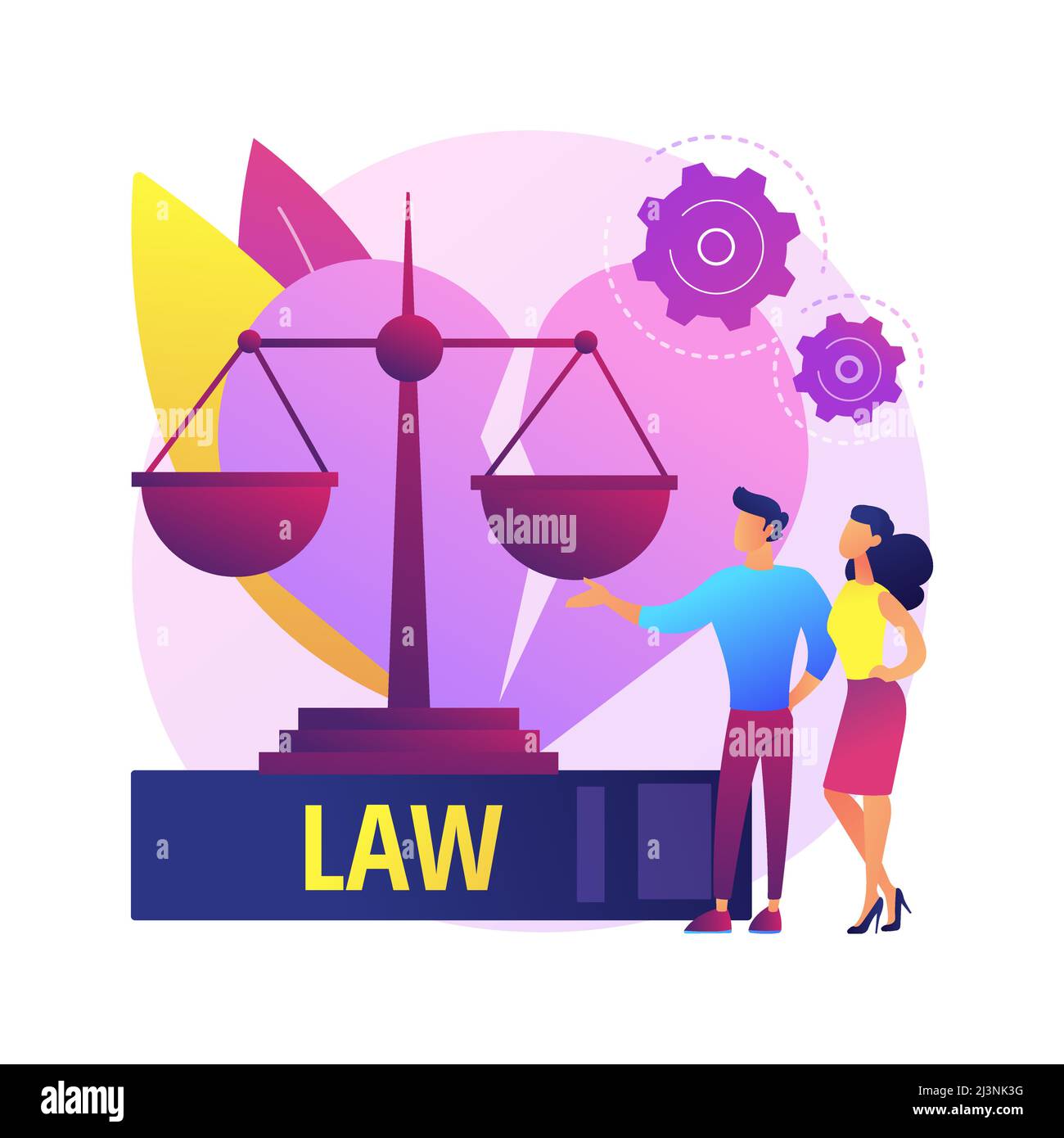 Divorce process Stock Vector Images - Alamy