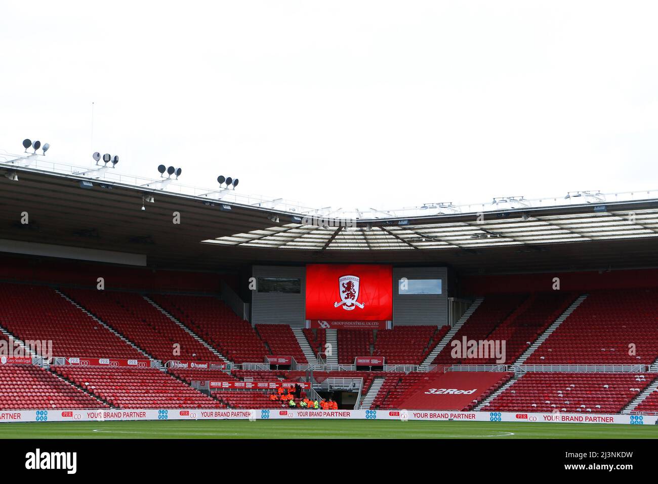 A general view inside the ground before the Sky Bet Championship match ...