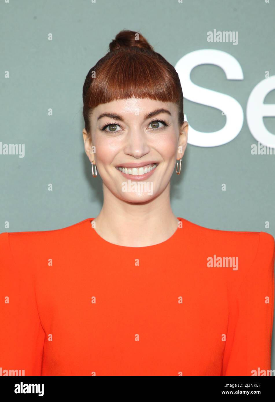 Lod Angeles, USA. 8th Apr, 2022. Britt Lower, at the Apple TV Severance ...