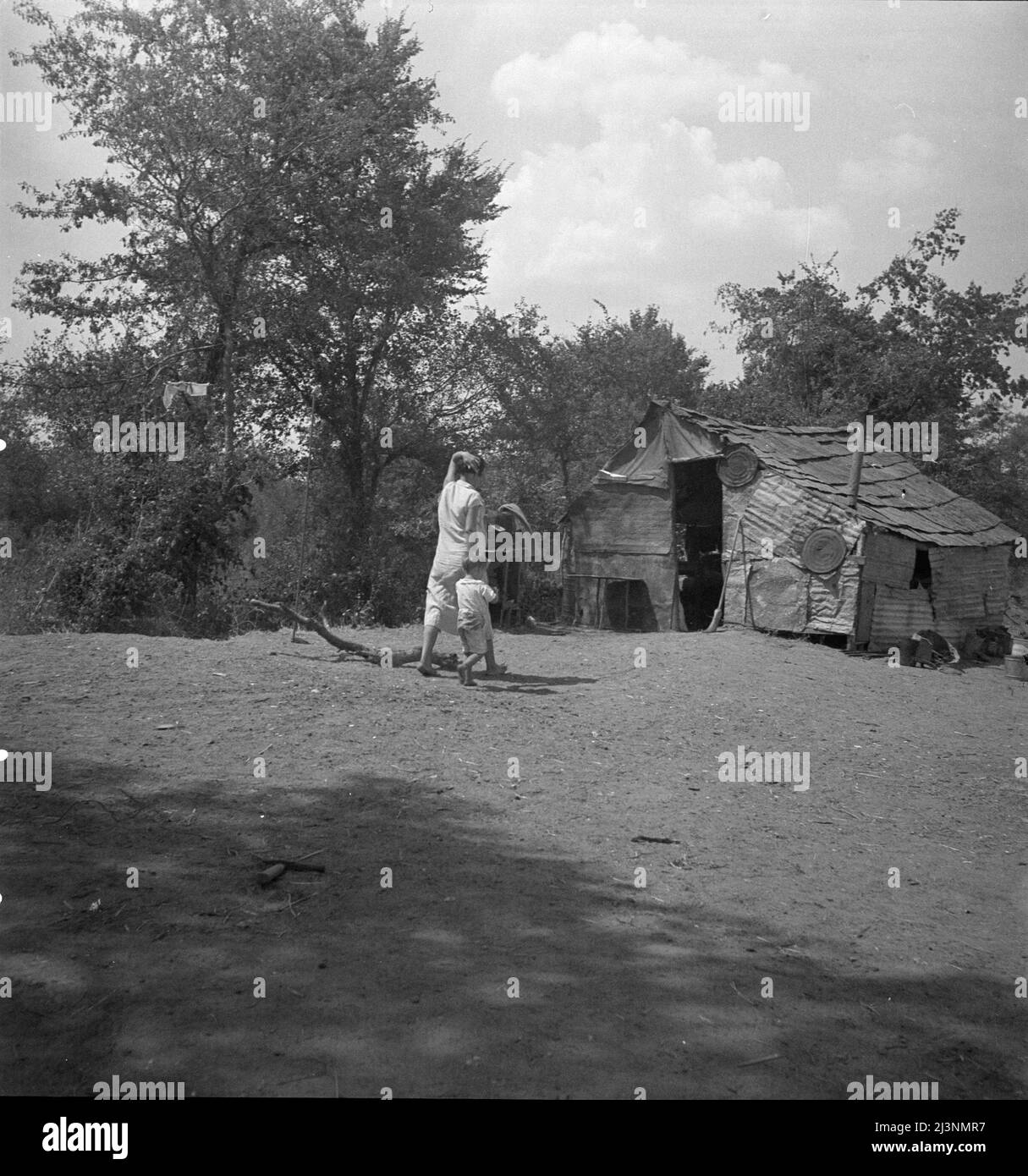 The home of a family in Oklahoma County. Elm Grove, Oklahoma Stock ...