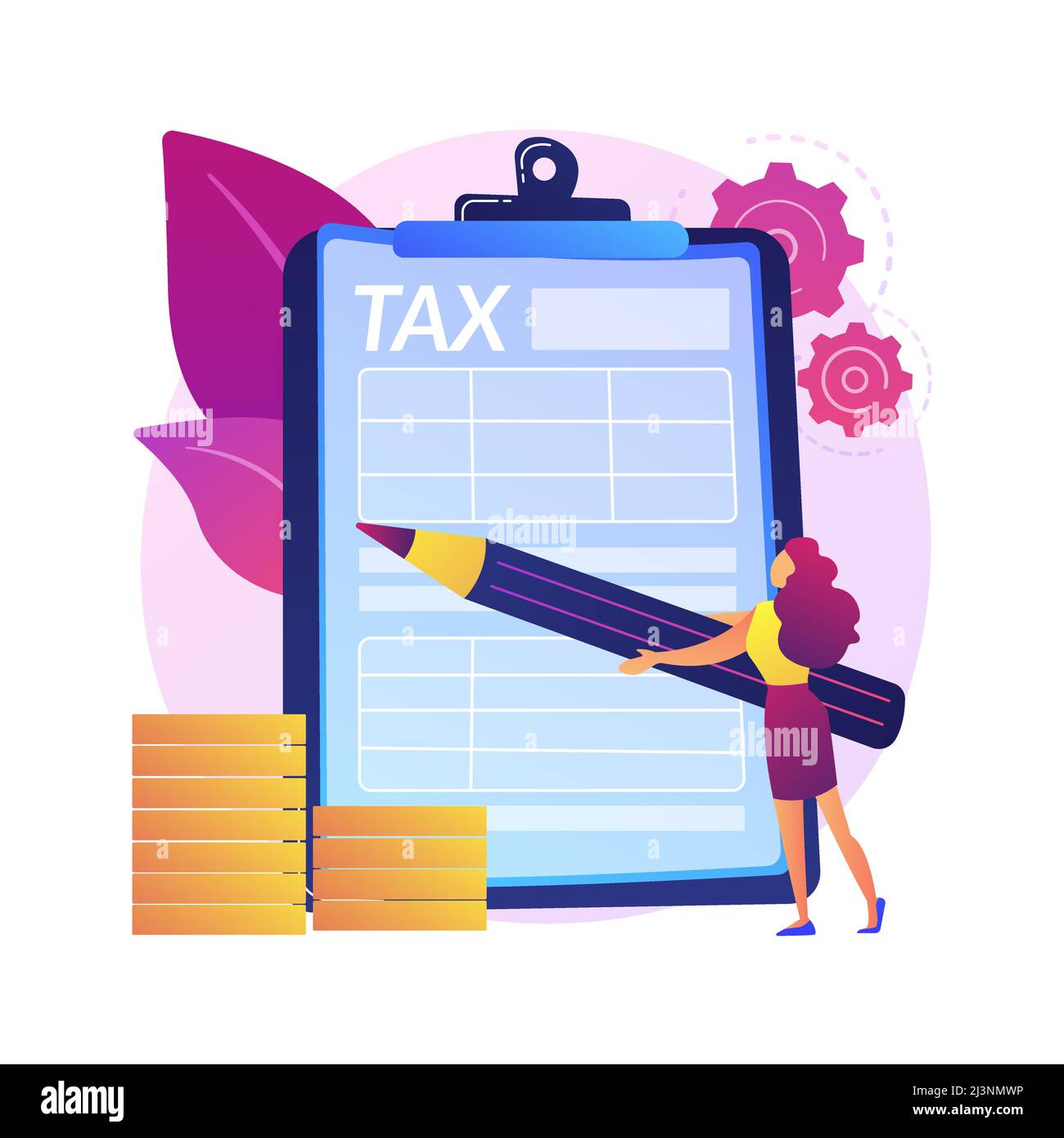 Taxes calculation. Financial management. Achieving success. Completed ...