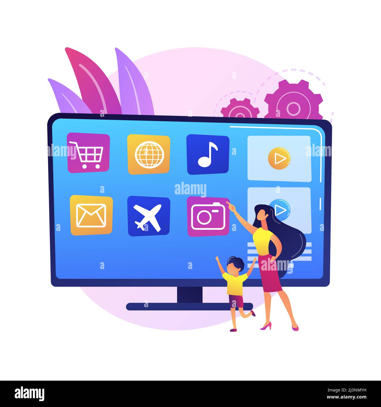 Paid programming idea. Commerce broadcasting. Smart television, remote tv controller ...