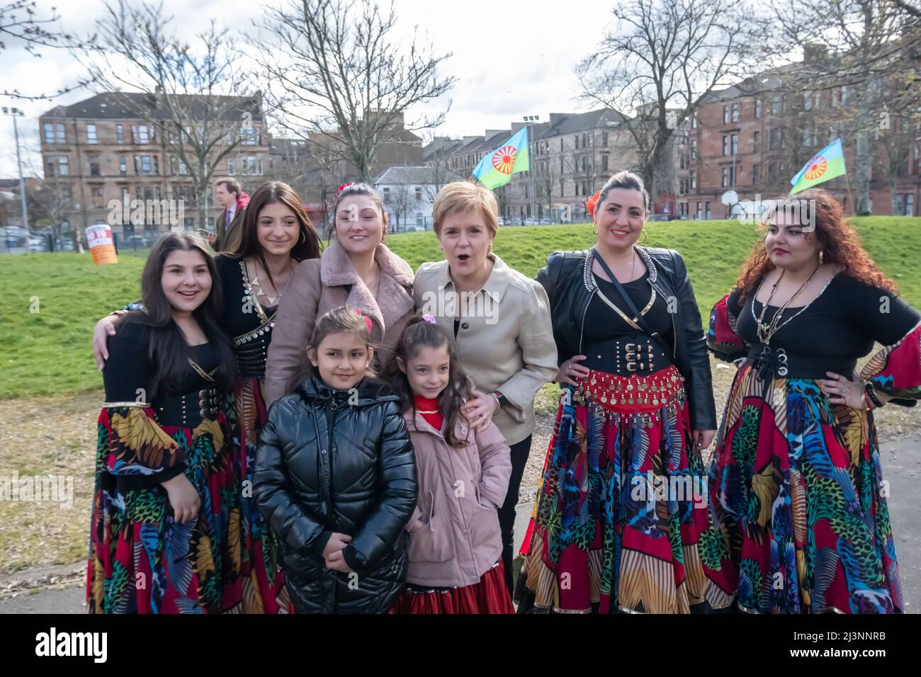 Glasgow, Scotland, UK. 9th April, 2022: First Minister of Scotland ...