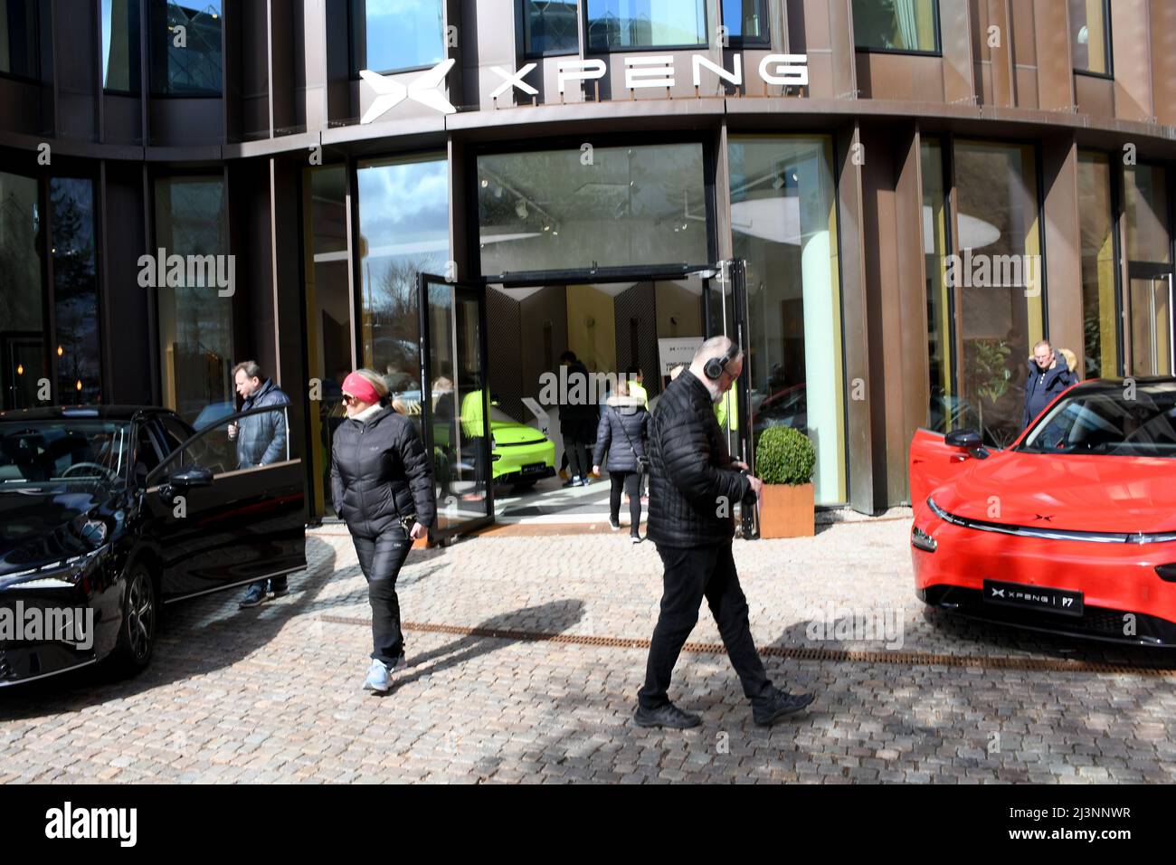 Xpeng electric cars hi-res stock photography and images - Alamy