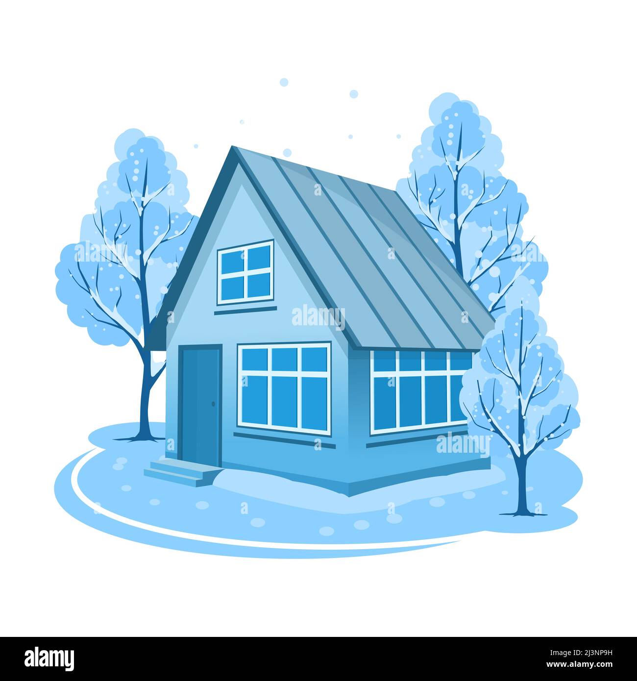 Ice house country estate illustration hi-res stock photography and ...