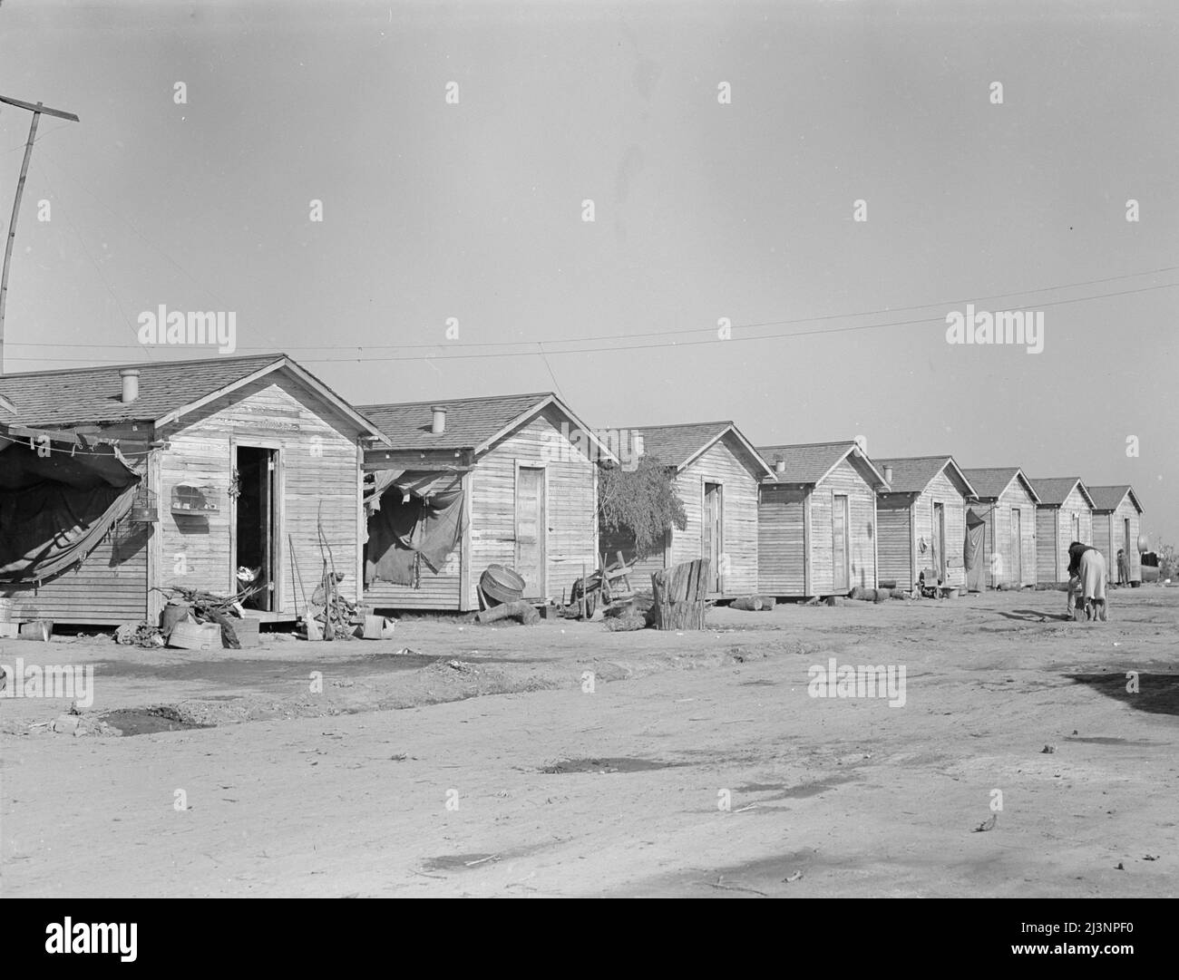 Poor housing conditions Black and White Stock Photos & Images - Alamy