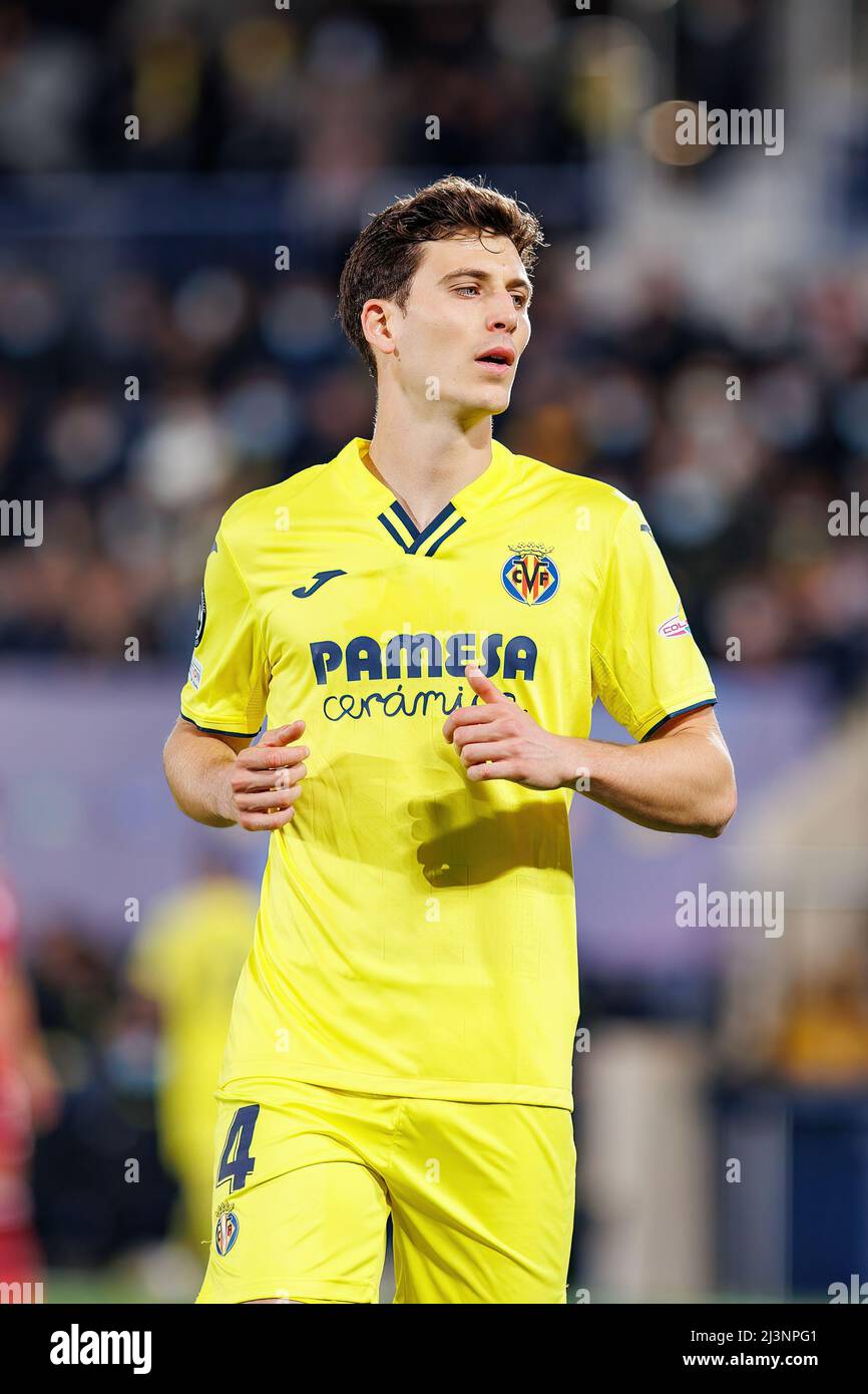VILLARREAL, SPAIN - APR 6: Pau Torres in action during the UEFA ...