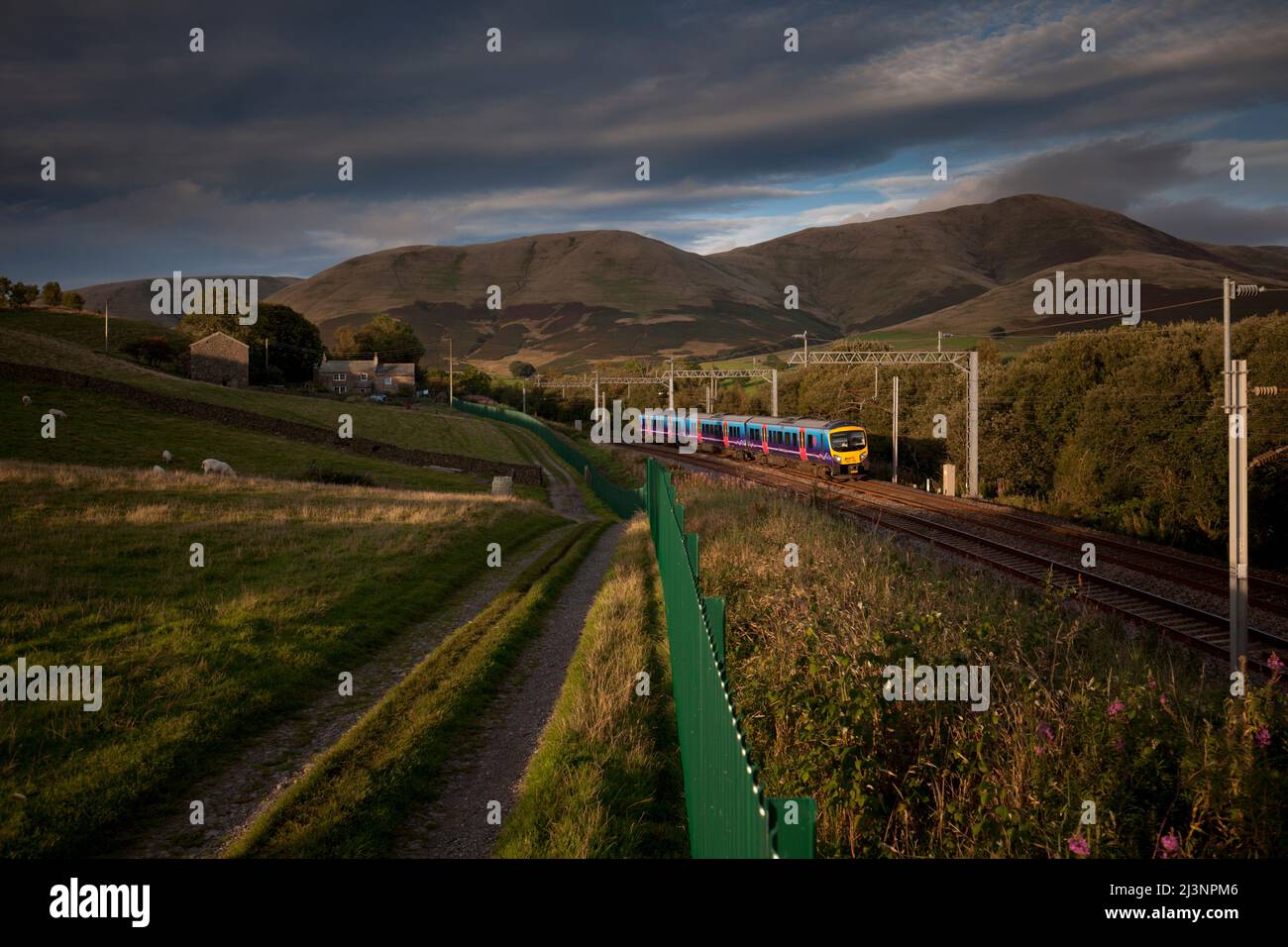 First Transpennine Express class 185 Diesel multiple unit 185135 in the ...