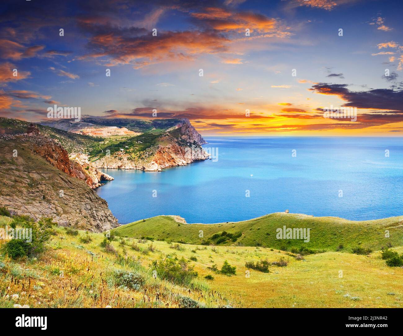Beautiful scene atlantic ocean hi-res stock photography and images - Alamy