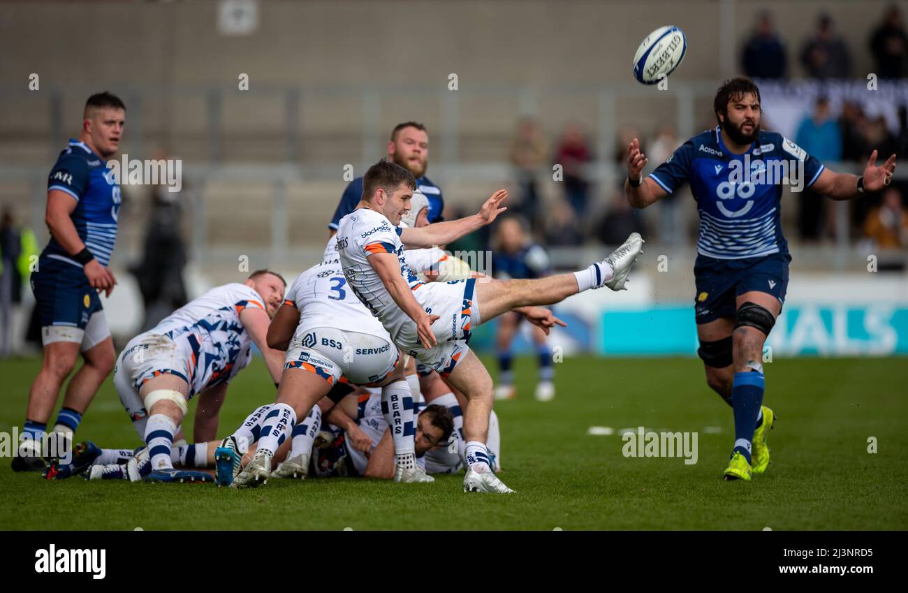 AJ Bell Stadium, Sale, UK. 9th Apr, 2022. European Championship rugby ...