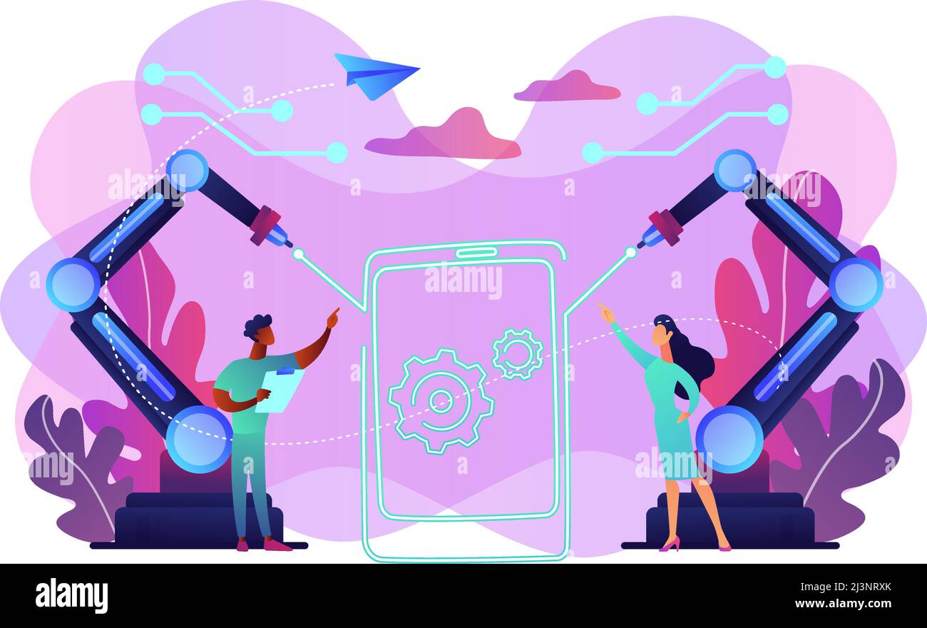 Communication engineers Stock Vector Images - Alamy