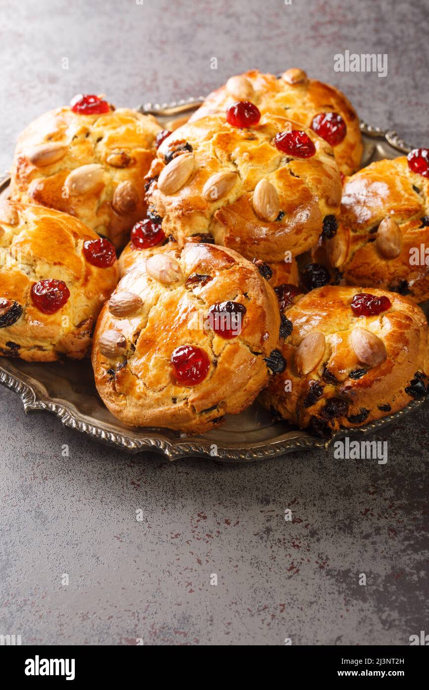 Yorkshire Fat Rascal are a cross between a rock cake and a scone ...