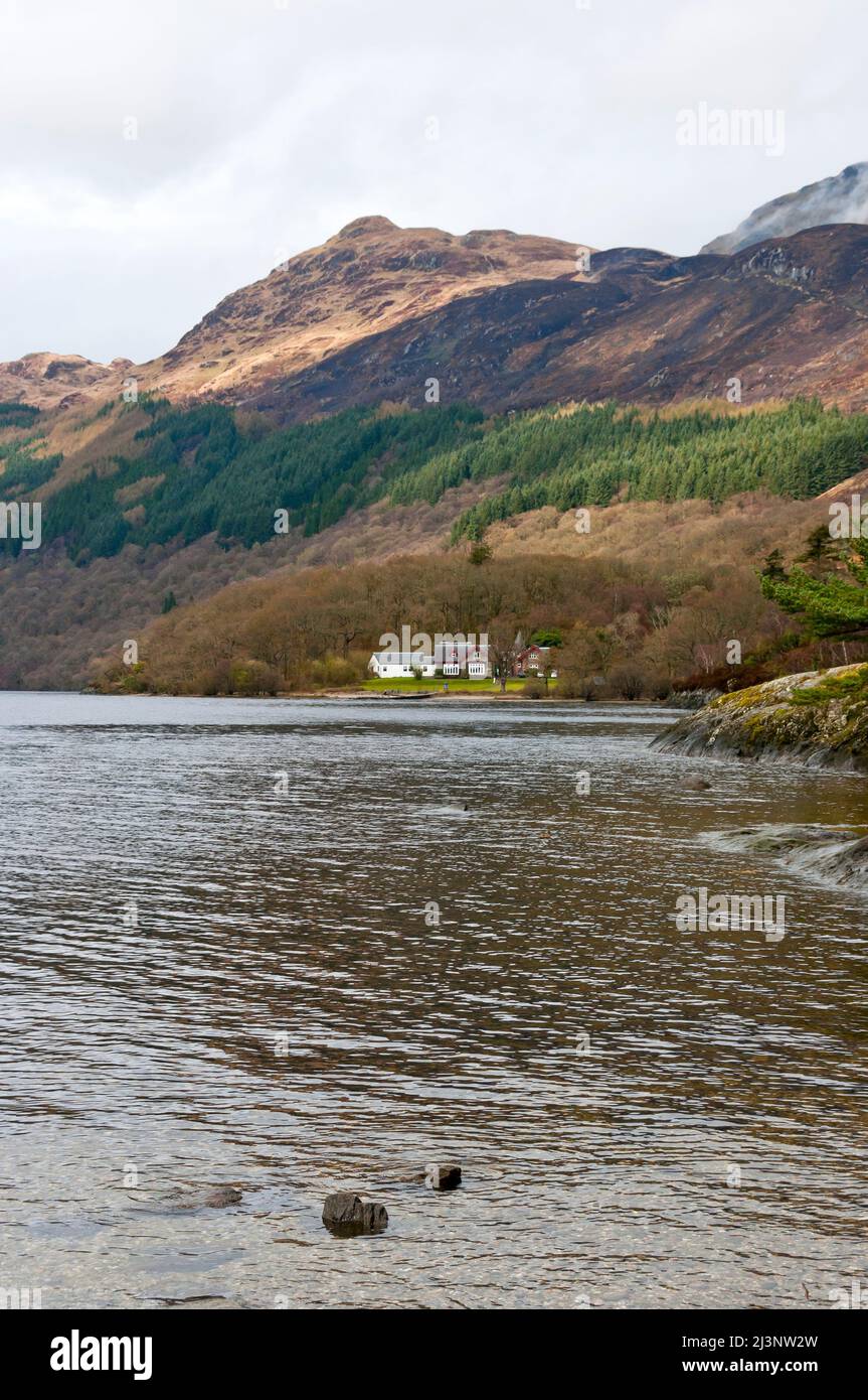 Loch Lomond at Rowardennan, Scotland Stock Photo - Alamy