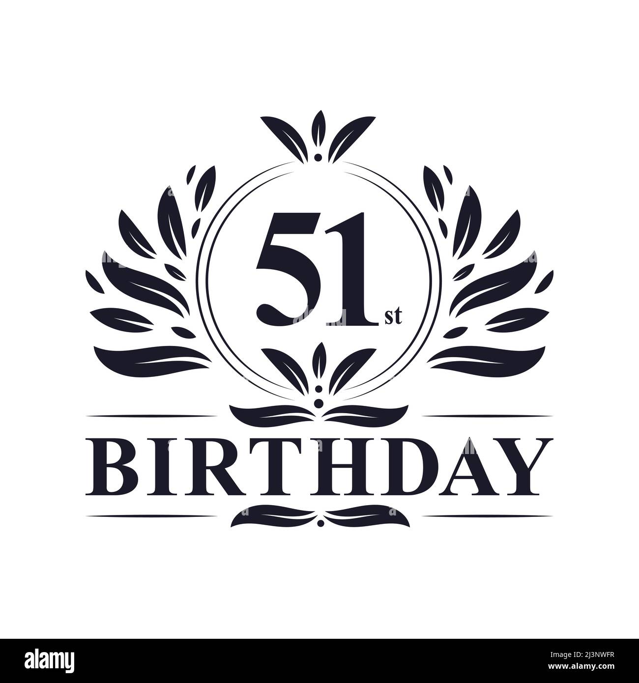 51st Birthday Design, luxurious golden color 51 years Birthday ... 51st Birthday Design, luxurious golden color 51 years Birthday ...