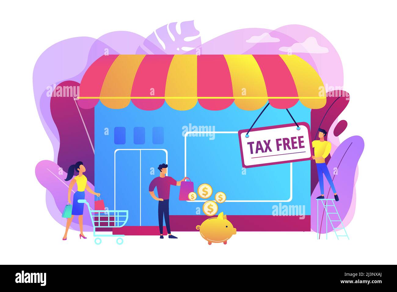 Opening new business, startup without taxation. Tax free service, VAT ...