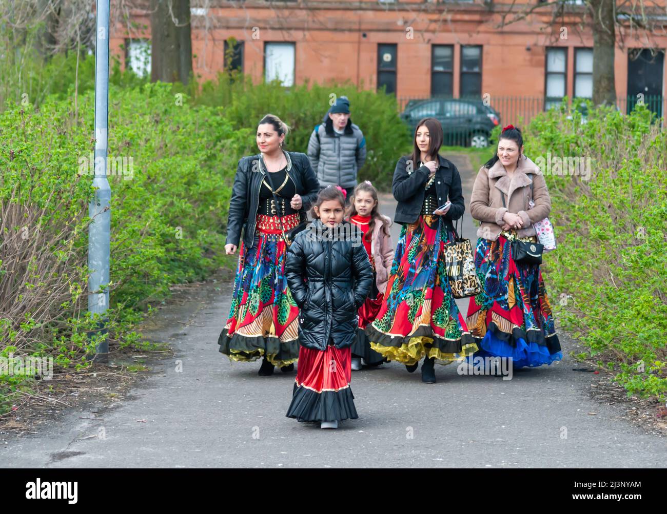 Glasgow, Scotland, UK. 9th April, 2022: The annual International Roma ...