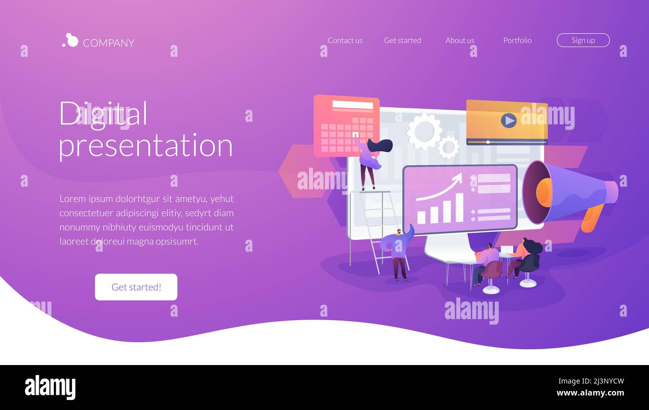 Infographics, statistics diagrams and charts visualization. Digital ...