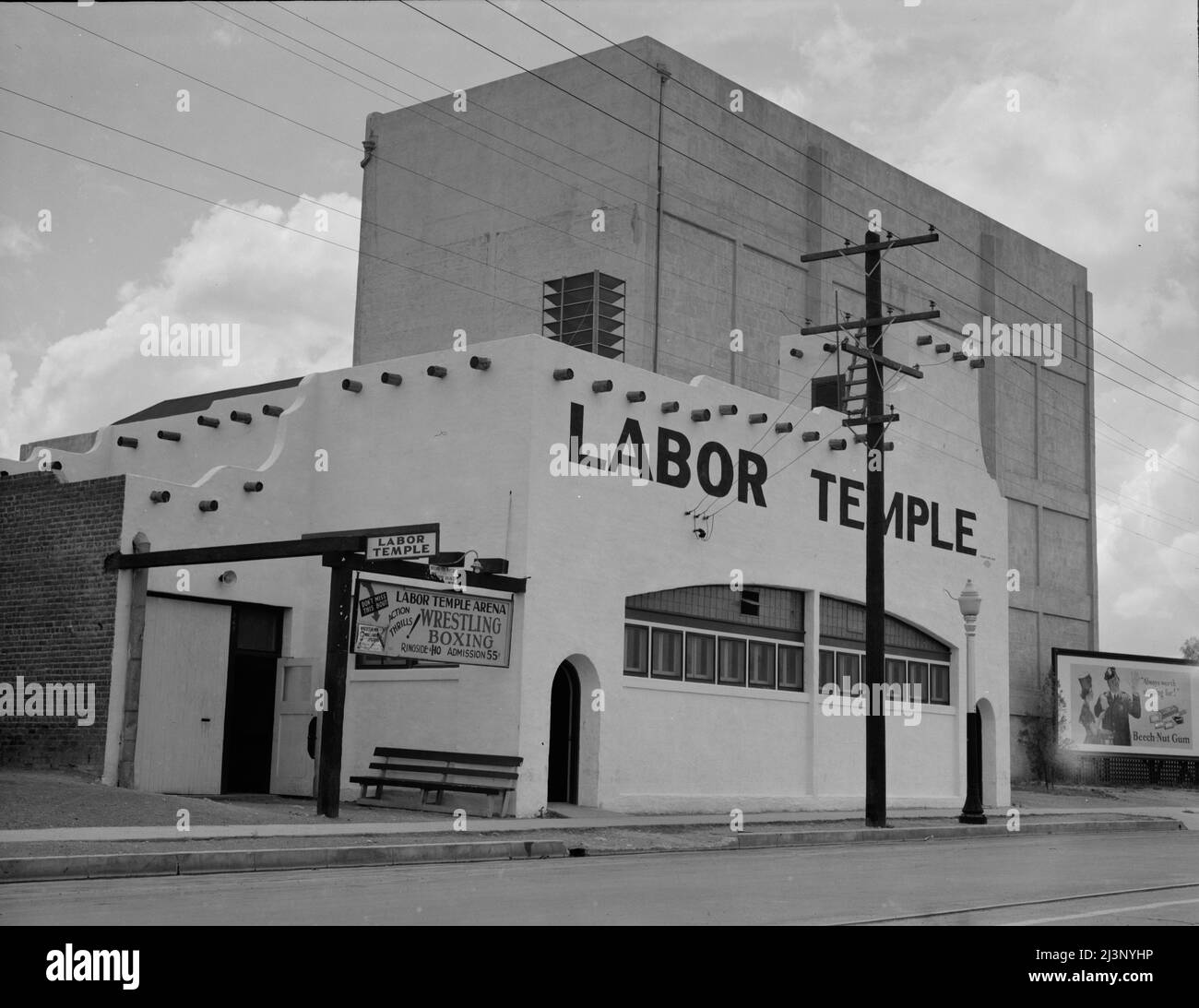Labor Temple. Tucson, Arizona Stock Photo - Alamy