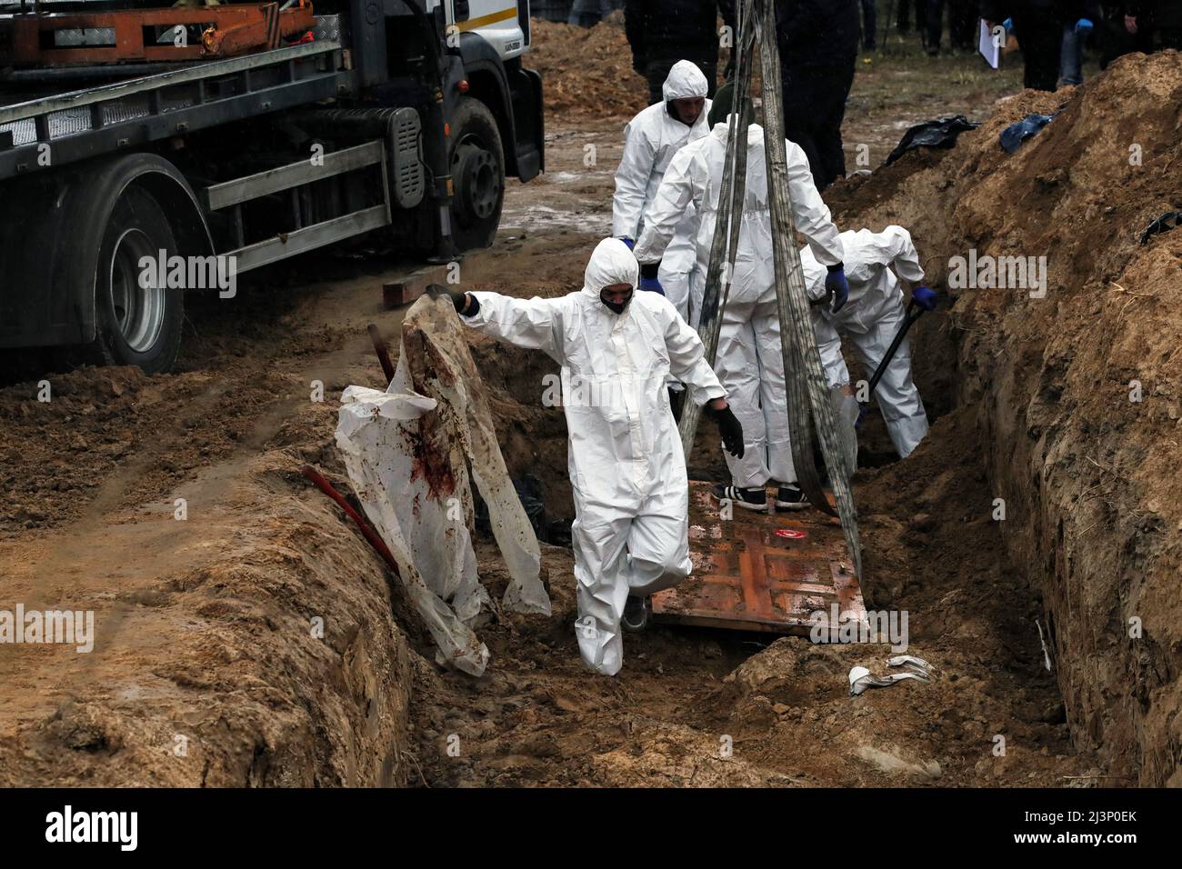 Exhumed bodies hi-res stock photography and images - Alamy