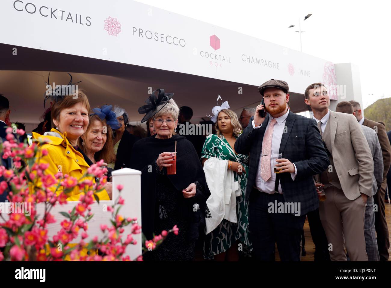 Racegoers during Grand National Day of the Randox Health Grand National ...