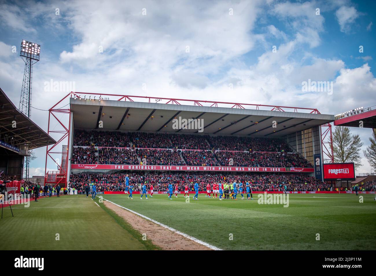 The City Ground before kick off Stock Photo - Alamy