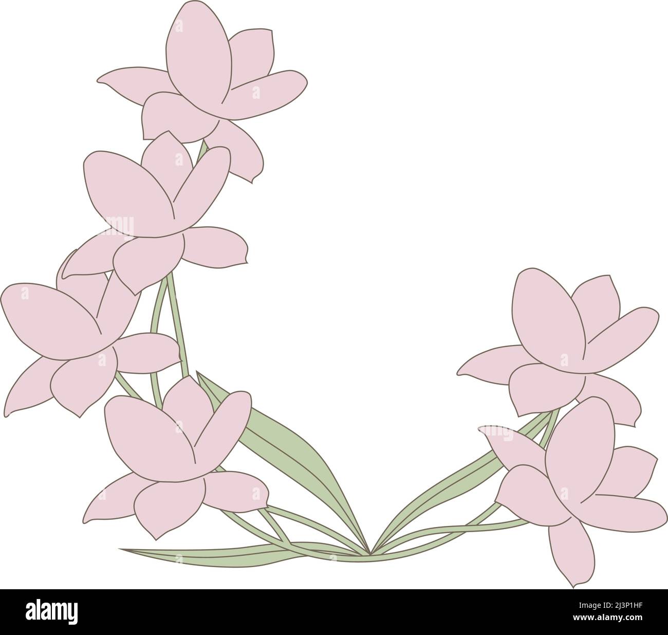 spring flower, vector Stock Vector Image & Art - Alamy