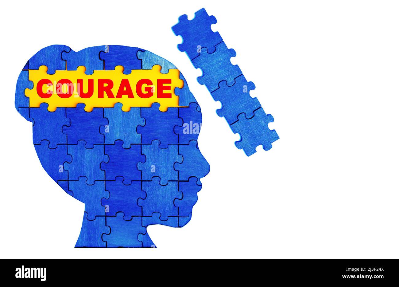 The Word Courage Clipart