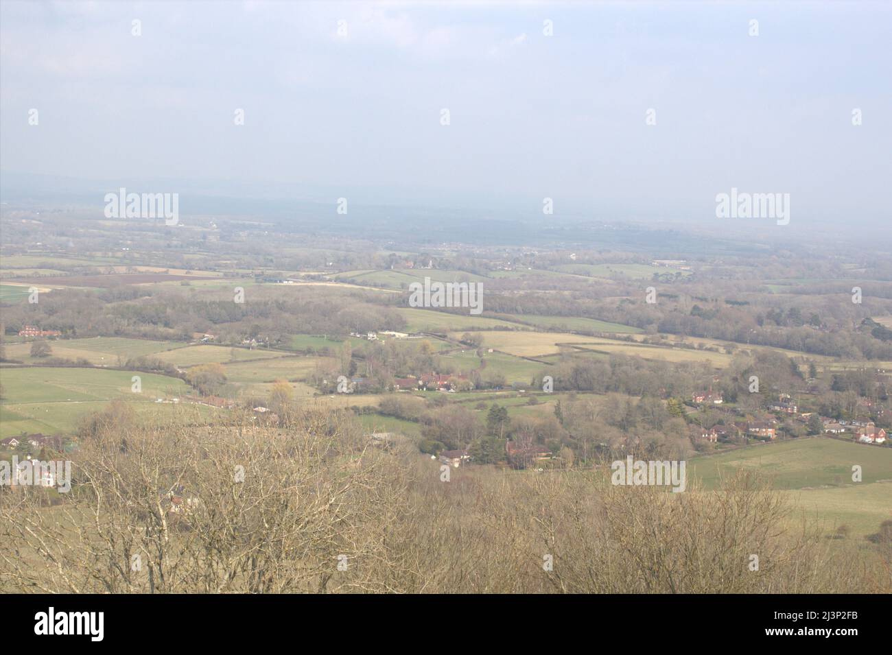 Plain open grassy open field Stock Photo - Alamy