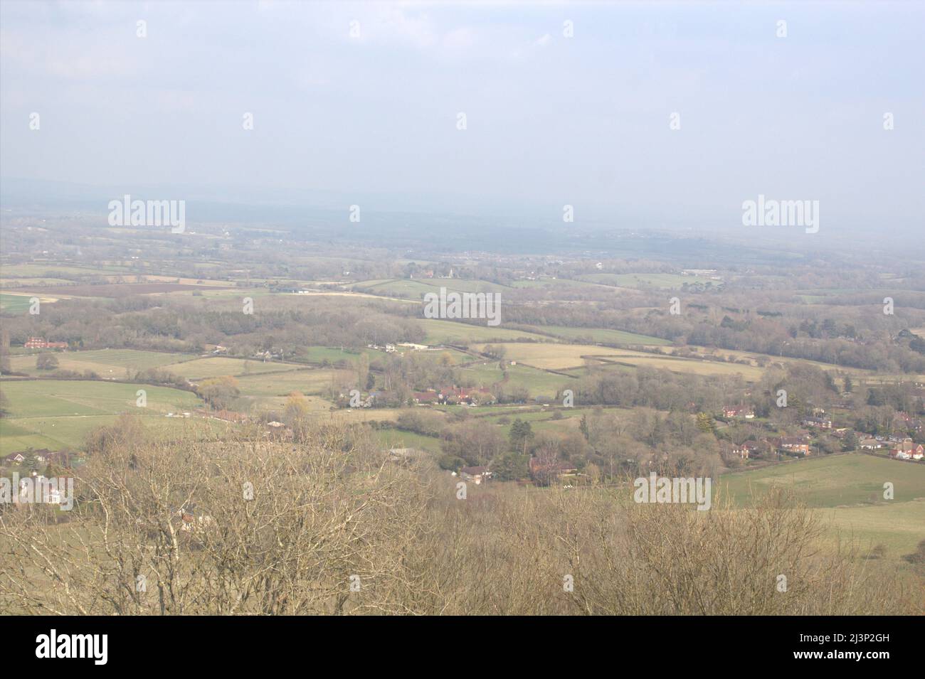Plain open grassy open field Stock Photo - Alamy