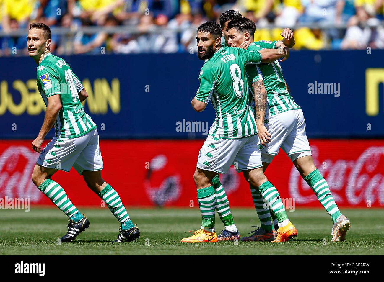 Nabil Fekir of Real Betis during the La Liga match between Cadiz CF and ...