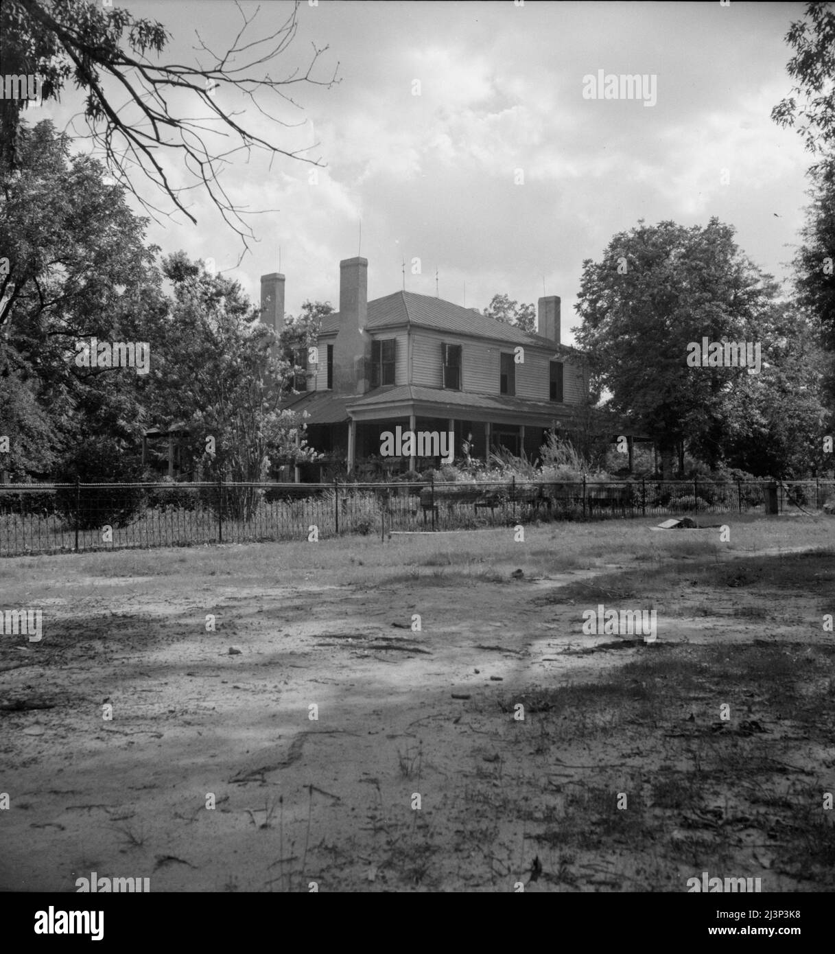 Plantation house where the Wray family has lived for generations. A ...