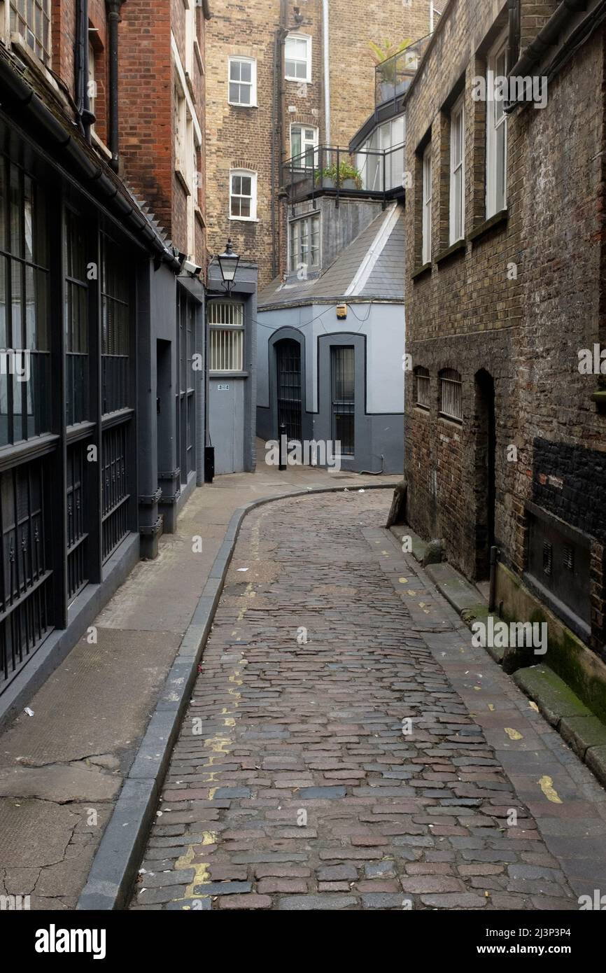 Newman Passage is a narrow cobbled lane linking Newman Street with ...