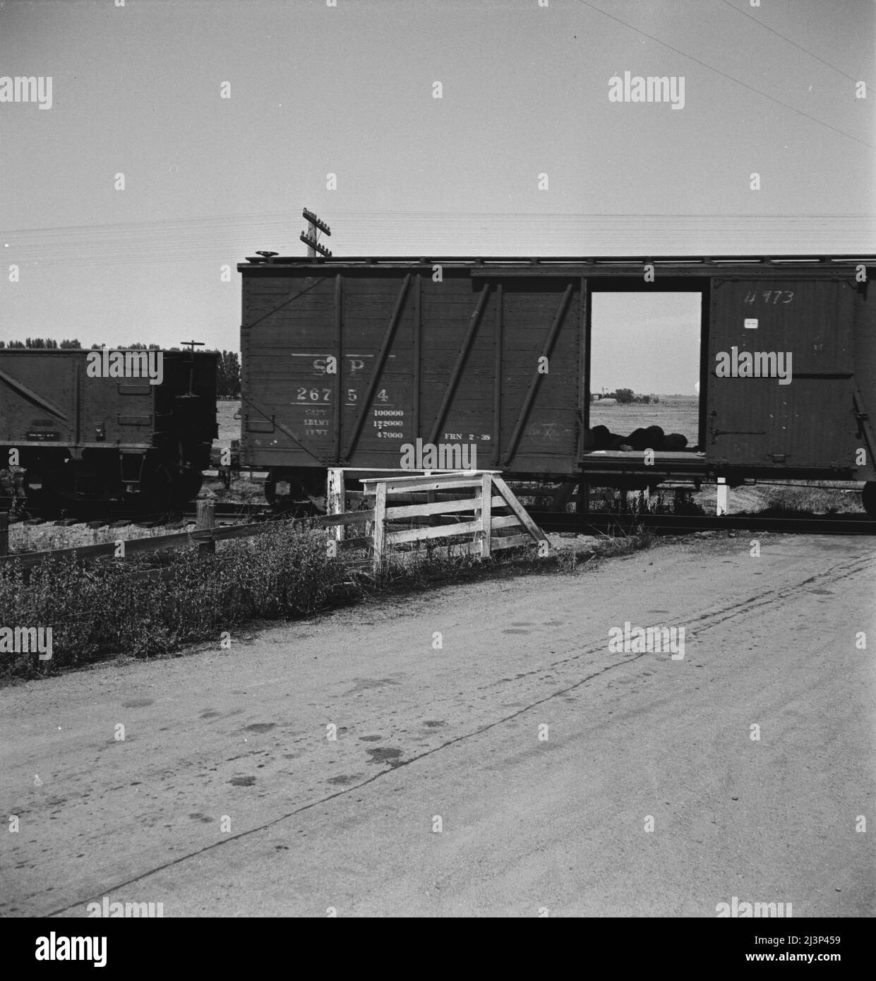 Riding railroad freight car hi-res stock photography and images - Alamy