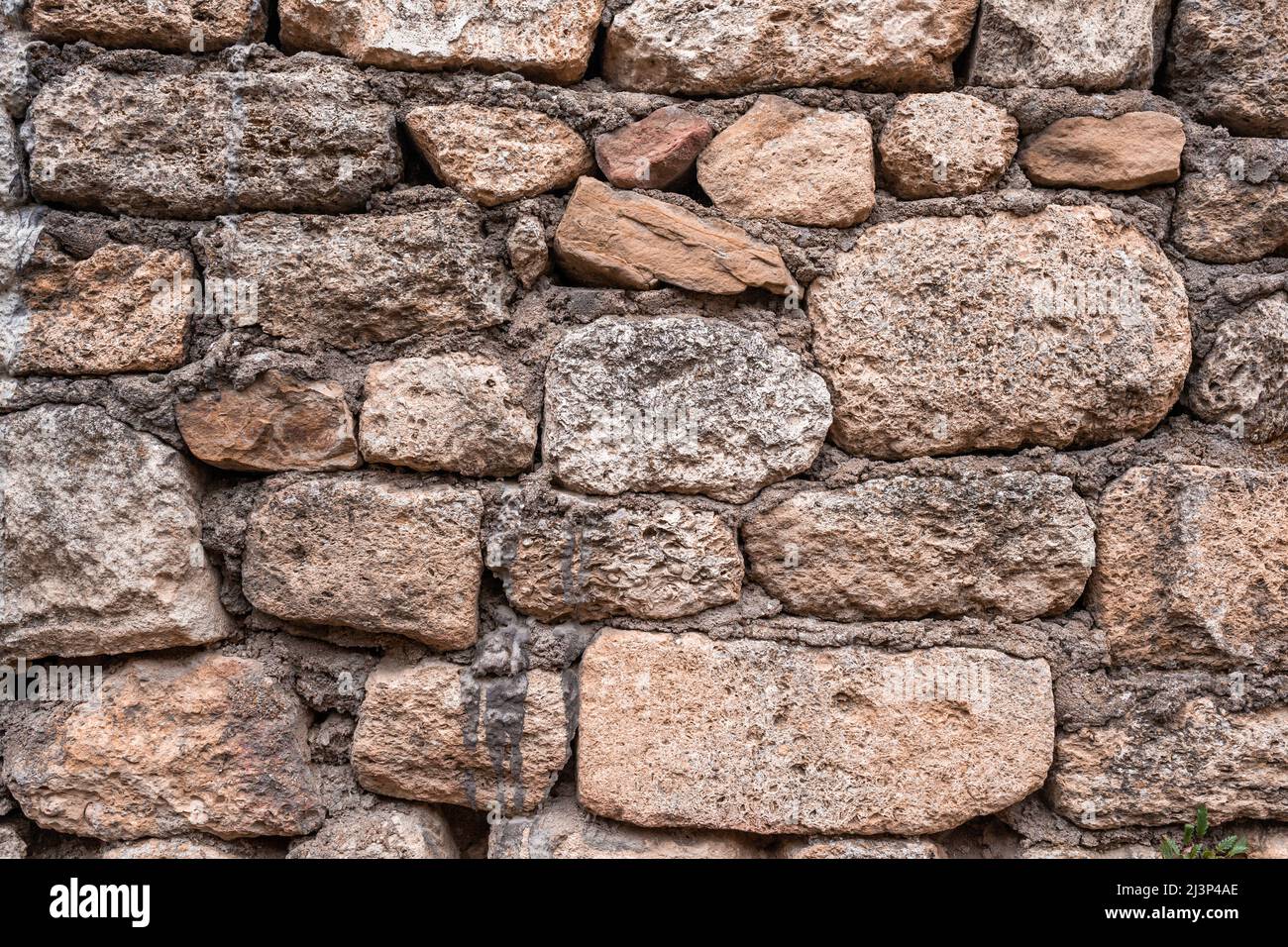 Texture of a stone wall. Old castle stone wall texture background ...