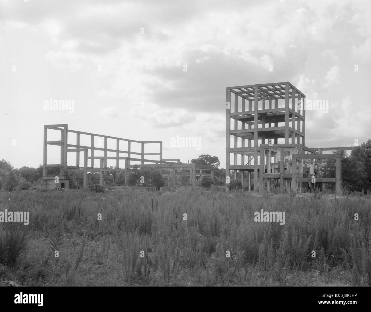 What is left of the alcohol plant, built to utilize refuse. Fullerton ...
