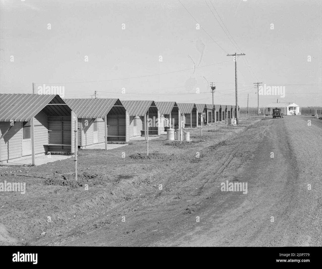 United States government camp for migratory workers, (Farm Security ...